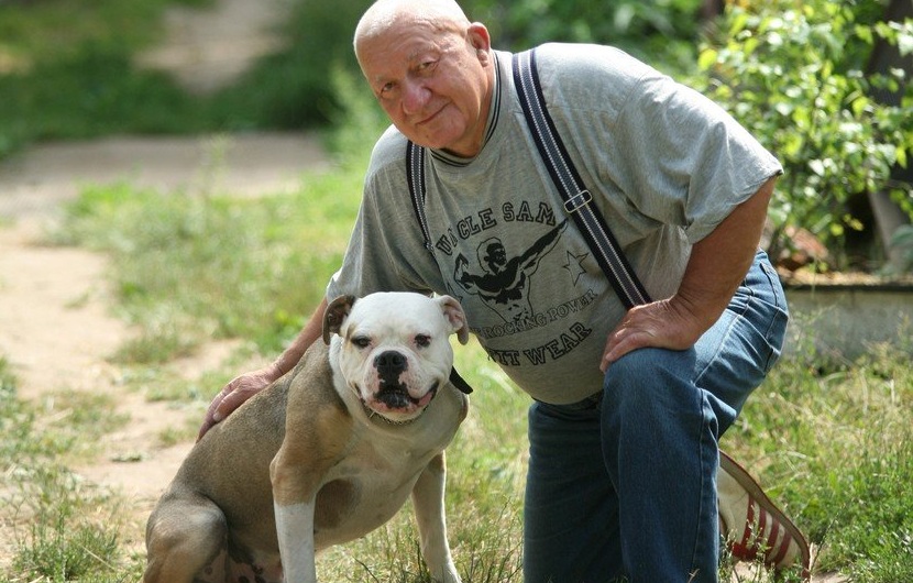 A je tady první pejsék, kokršpaněl Ringo! Už je sice v důchodu, ale ...