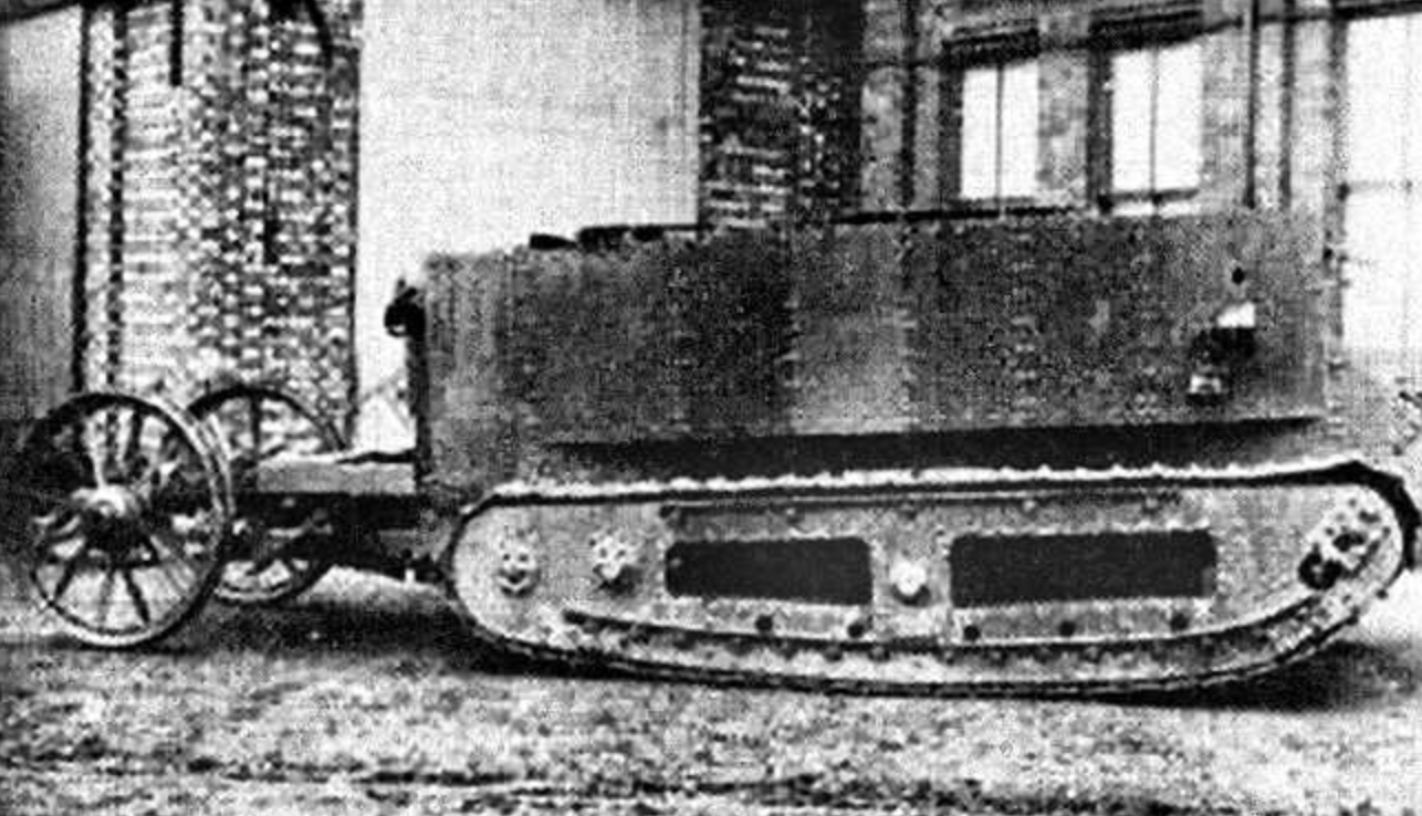 První vyrobený tank v historii: Britský Little Willie byl pomalý ...